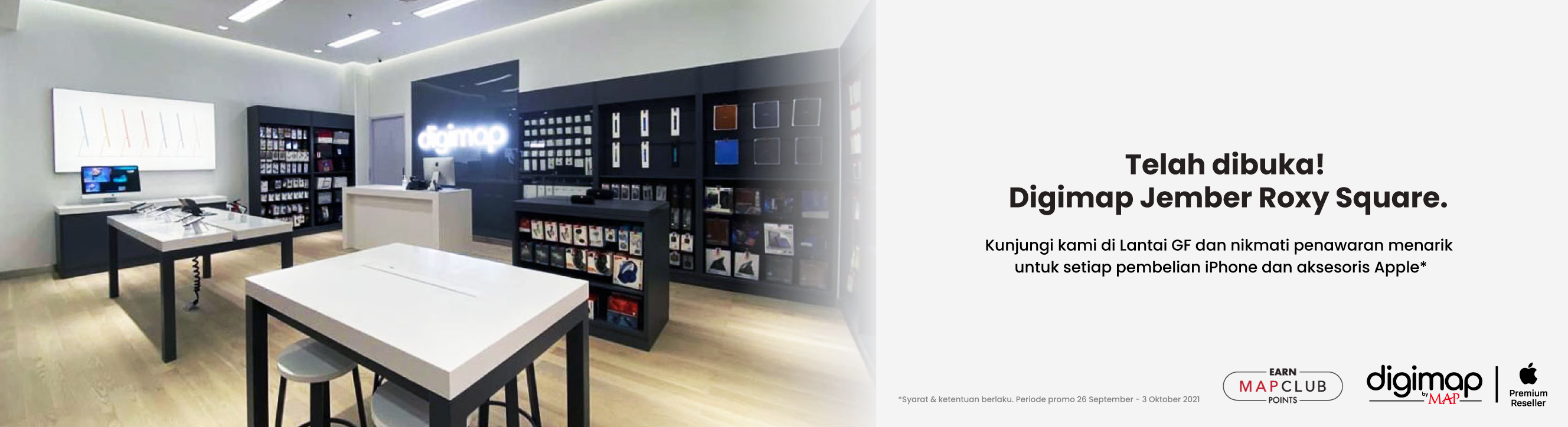 Telah Hadir Digimap di Jember Roxy Square | Mapclub.com