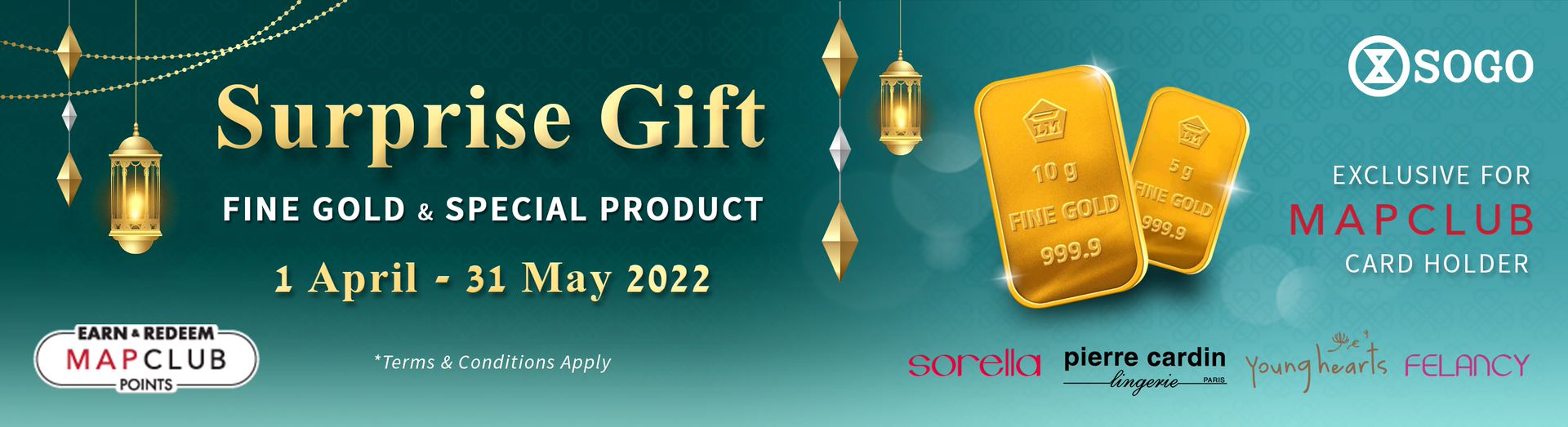 [SOGO] SURPRISE GIFT - Diskon Fashion Branded | Mapclub.com