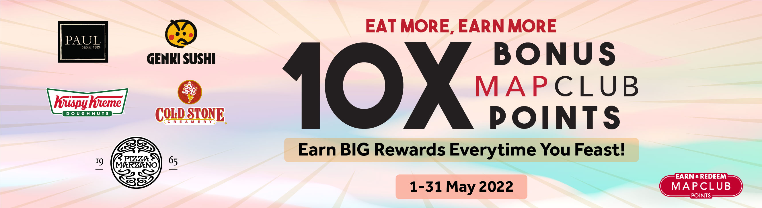 [MAPCLUB F&B] MAY THE 10X BONUS POINTS BE WITH YOU! - Diskon Fashion ...