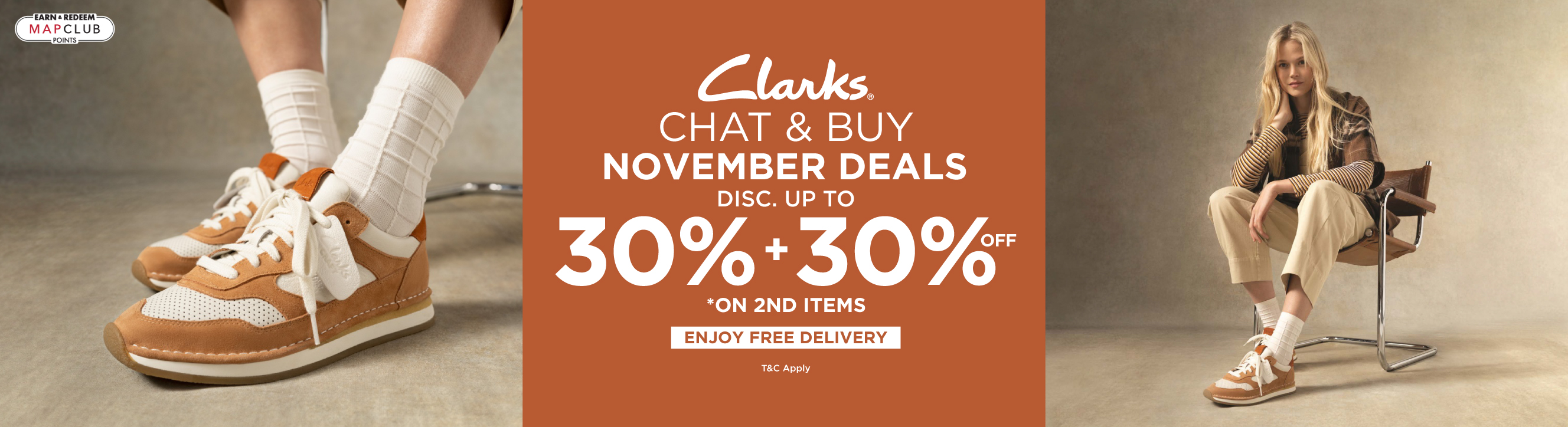 Promo Shoping Festival Clarks Original Terbaru | Mapclub.com