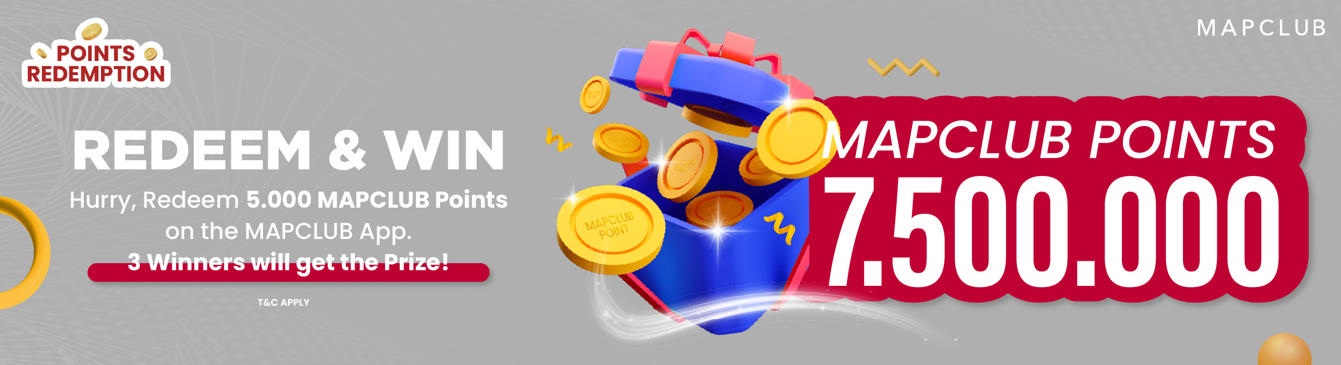 MAPCLUB Points Redemption - Diskon Fashion Branded | Mapclub.com