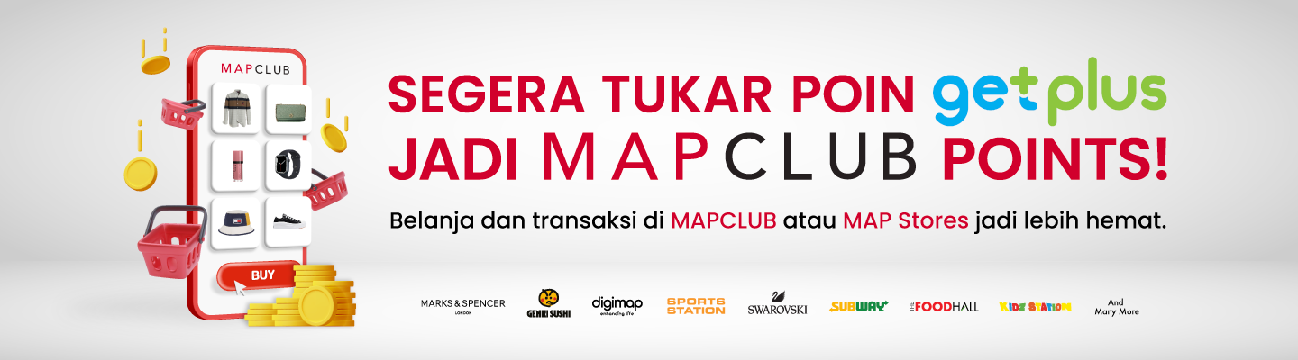 MAPCLUB x GetPlus - Diskon Fashion Branded | Mapclub.com