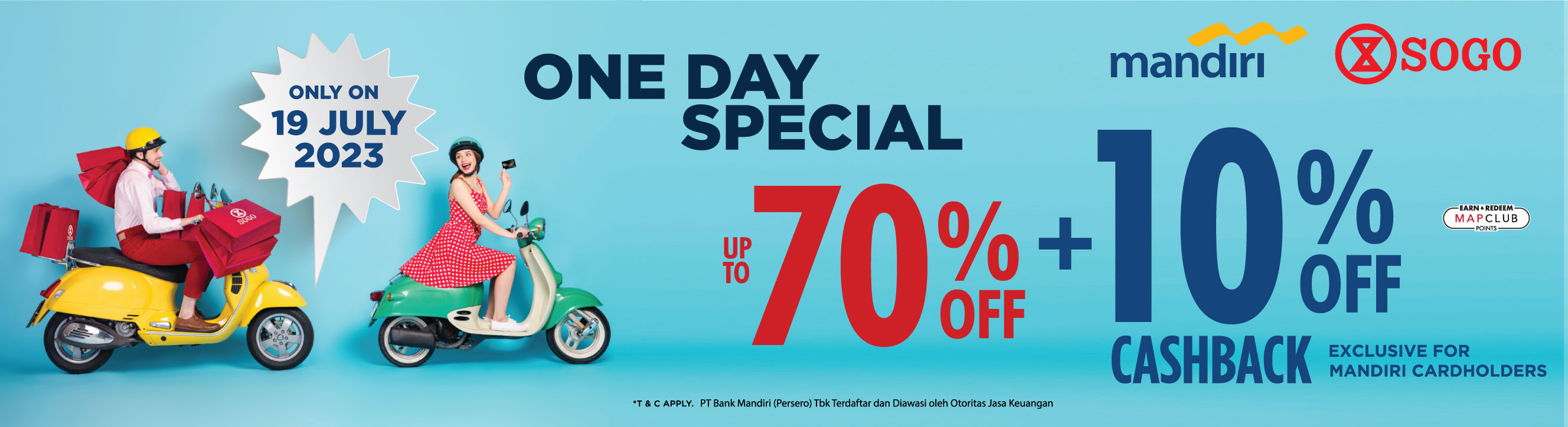 [SOGO] ONE DAY SPECIAL - Get discount up to 30% at SOGO Paris Van Java ...