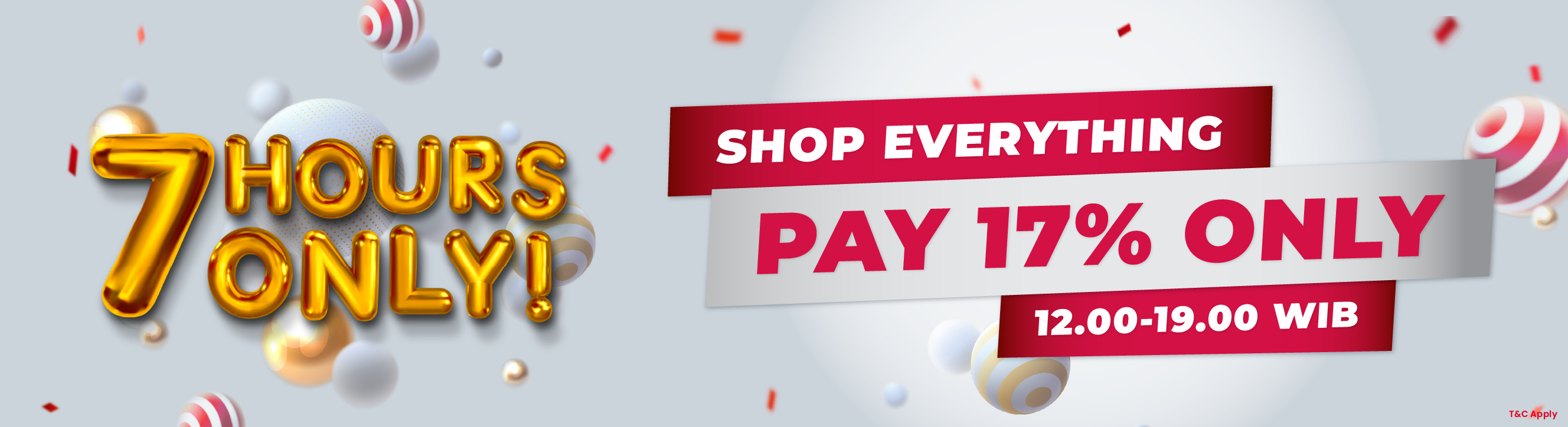 PAY ONLY 17% IN 7 HOURS - Diskon Fashion Branded | Mapclub.com