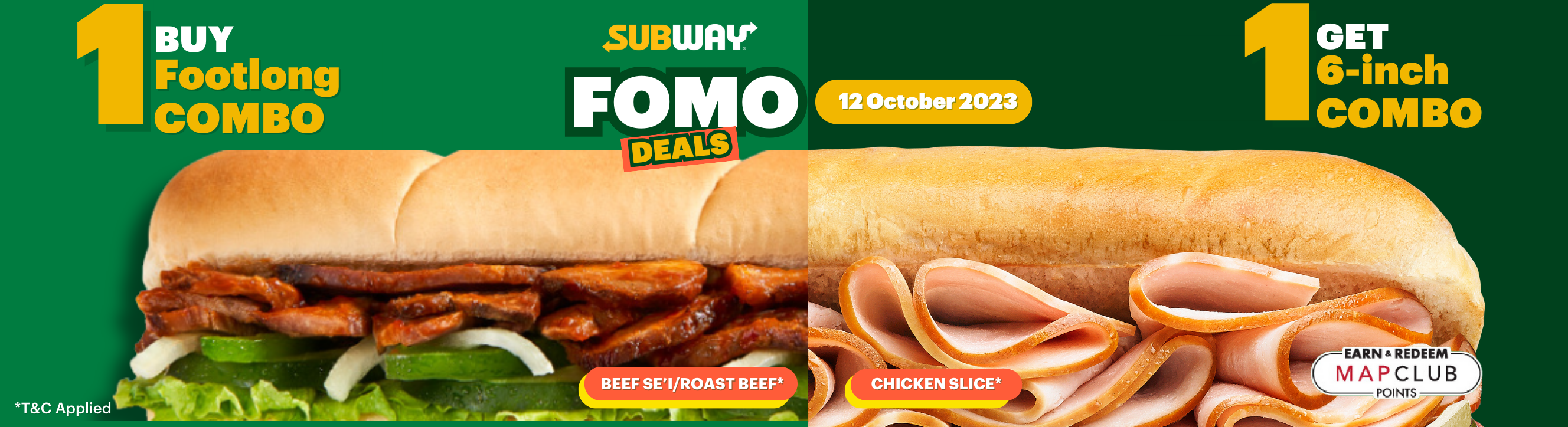 SUBWAY FOMO Deals - Diskon Fashion Branded | Mapclub.com