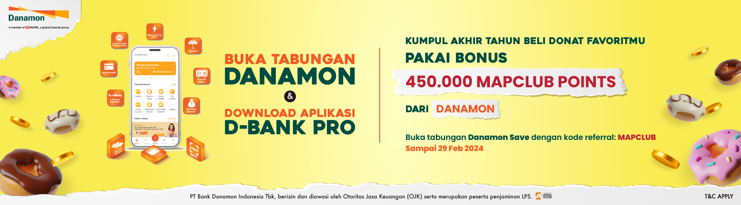Danamon Akuisisi - Diskon Fashion Branded | Mapclub.com