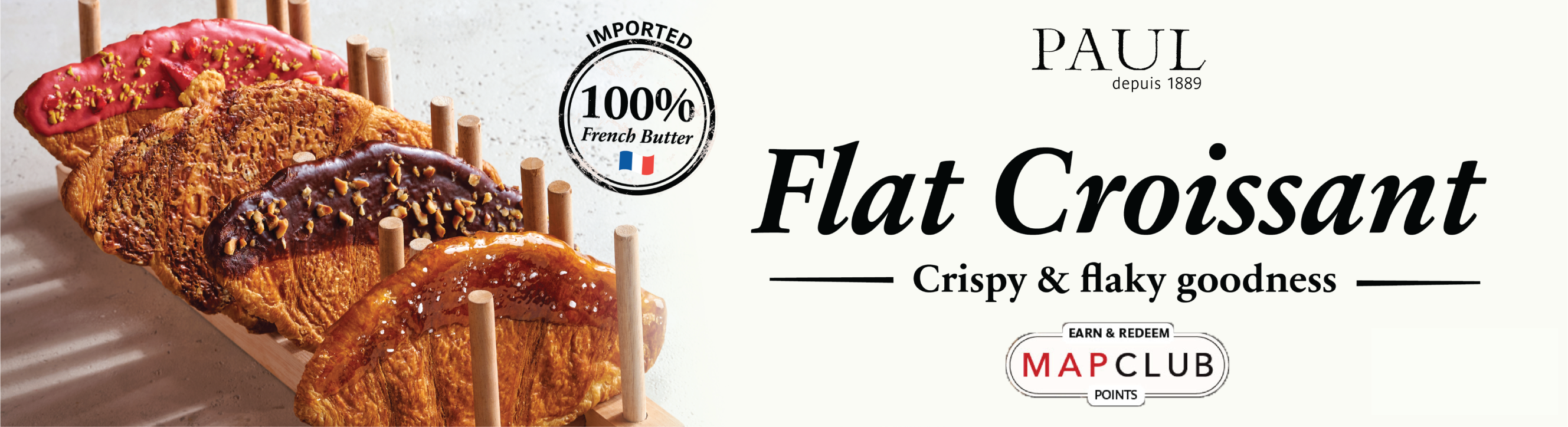 Flat Croissant at PAUL - Diskon Fashion Branded | Mapclub.com