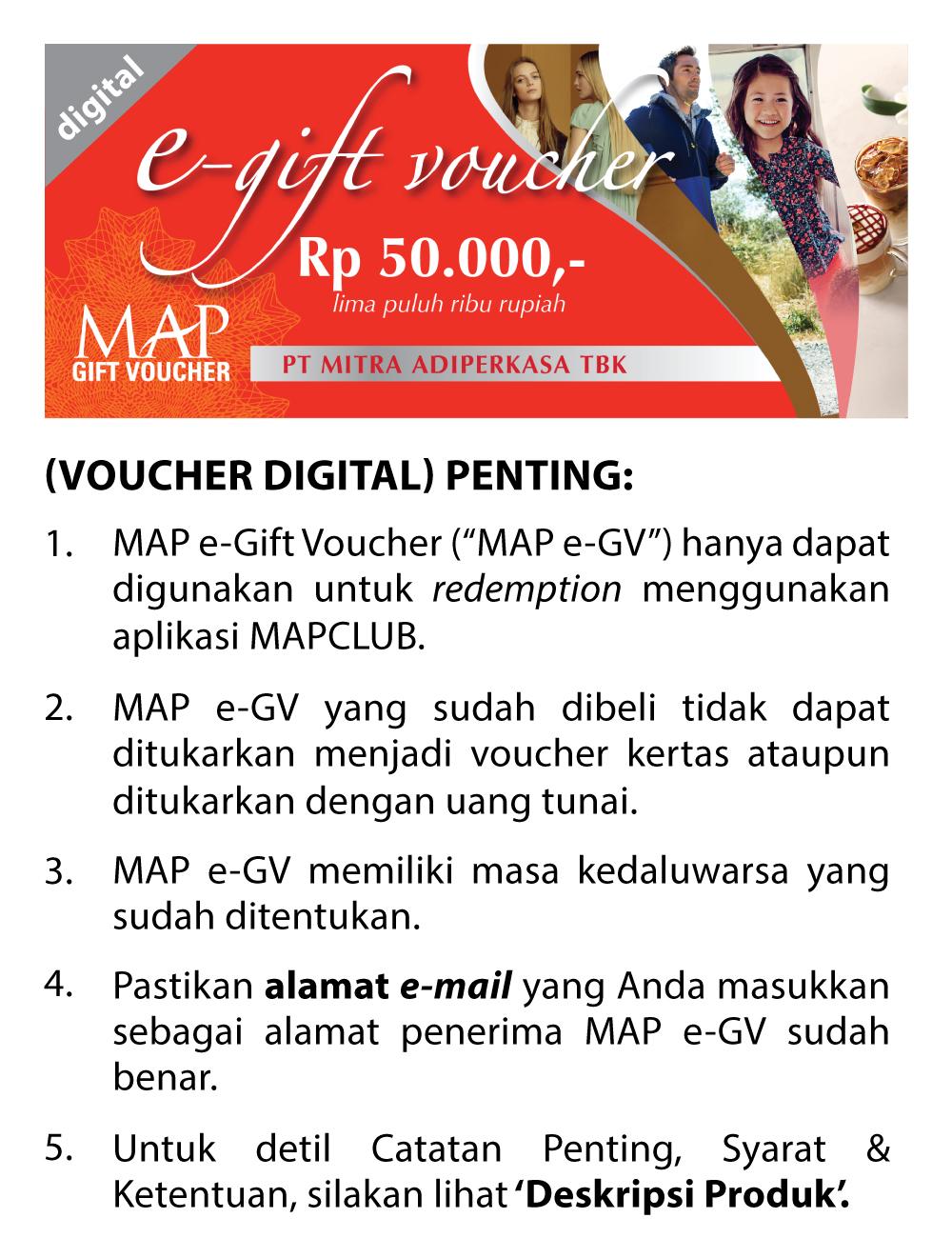 MAP Gift Voucher 50K
