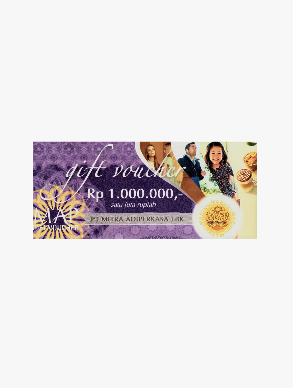MAP Gift Voucher (Paper) 1000K