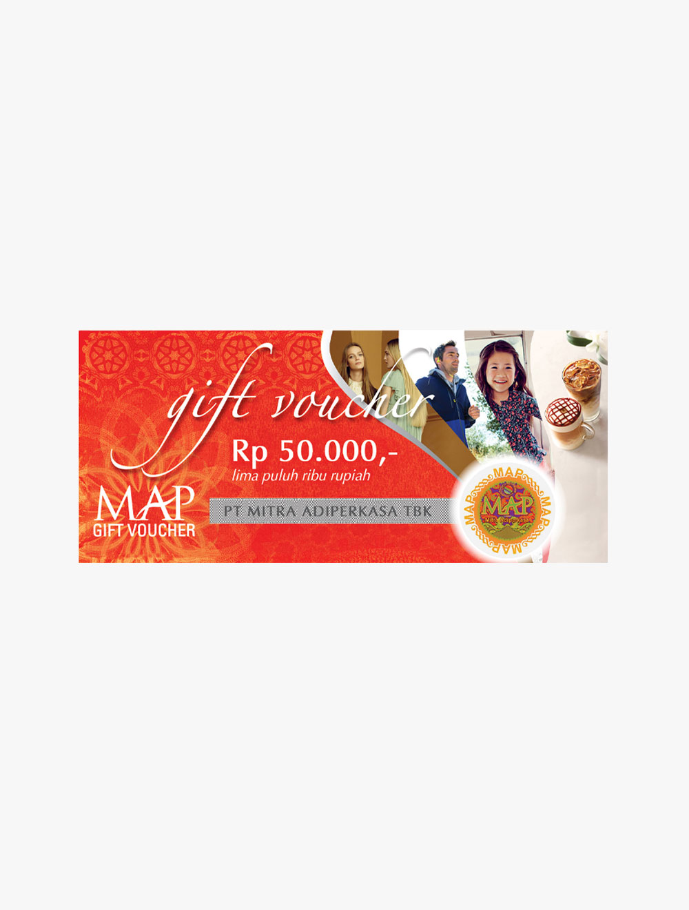 MAP Gift Voucher (Paper) 50K
